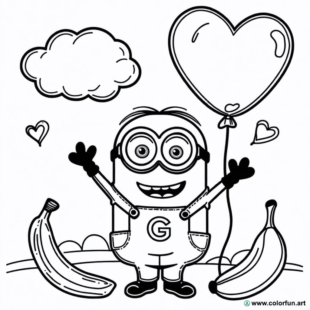 Dibujos Animados De Los Minions Para Colorear Dibujos Para Colorear Y